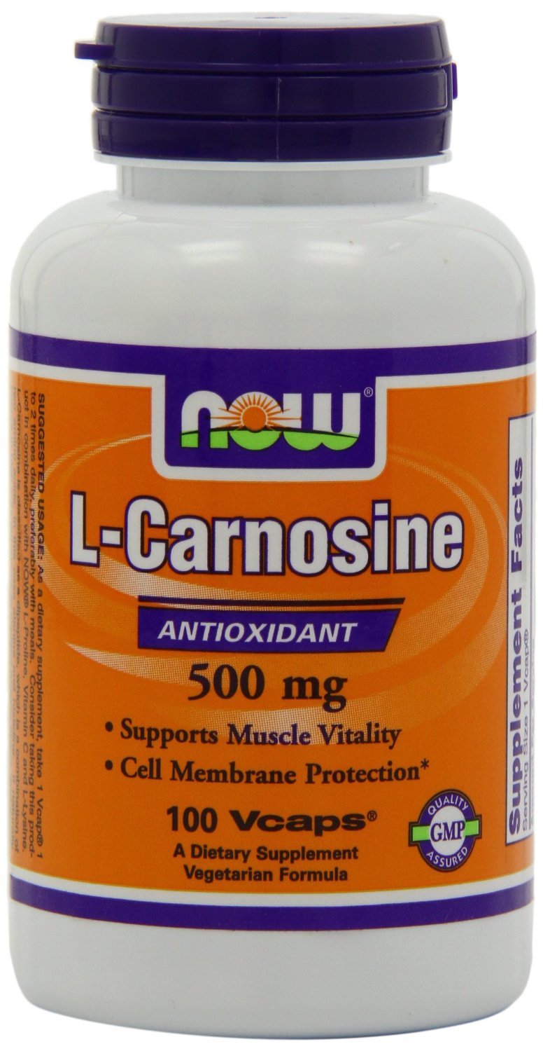 Now Foods L-Carnosine 500 mg VegiCaps