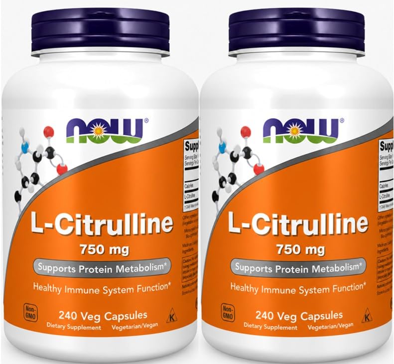 NOW Foods L-Citrulline for muscle recovery