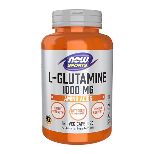 NOW Foods L-Glutamine capsules