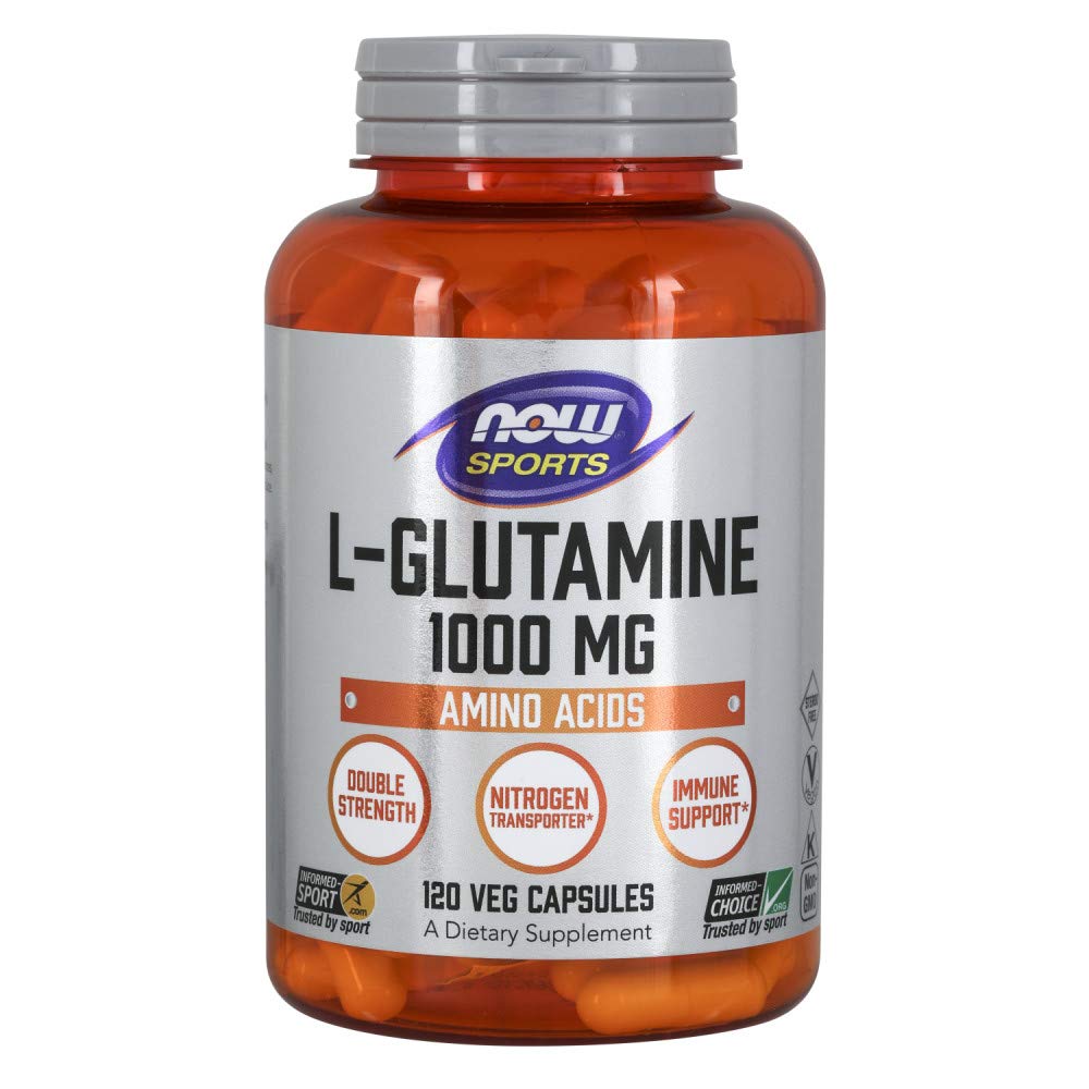 NOW Foods L-Glutamine capsules
