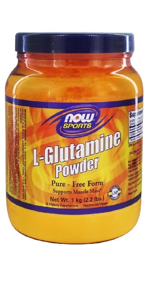 Now Foods l-glutamine powder for muscle recovery