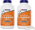 NOW Foods l-lysine 1000 mg tablets