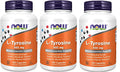 NOW Foods L-Tyrosine 500 mg capsules for mental focus