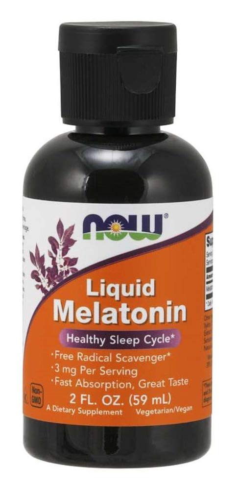 Now Foods Liquid Melatonin for restful sleep