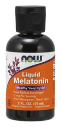 Now Foods Liquid Melatonin for restful sleep