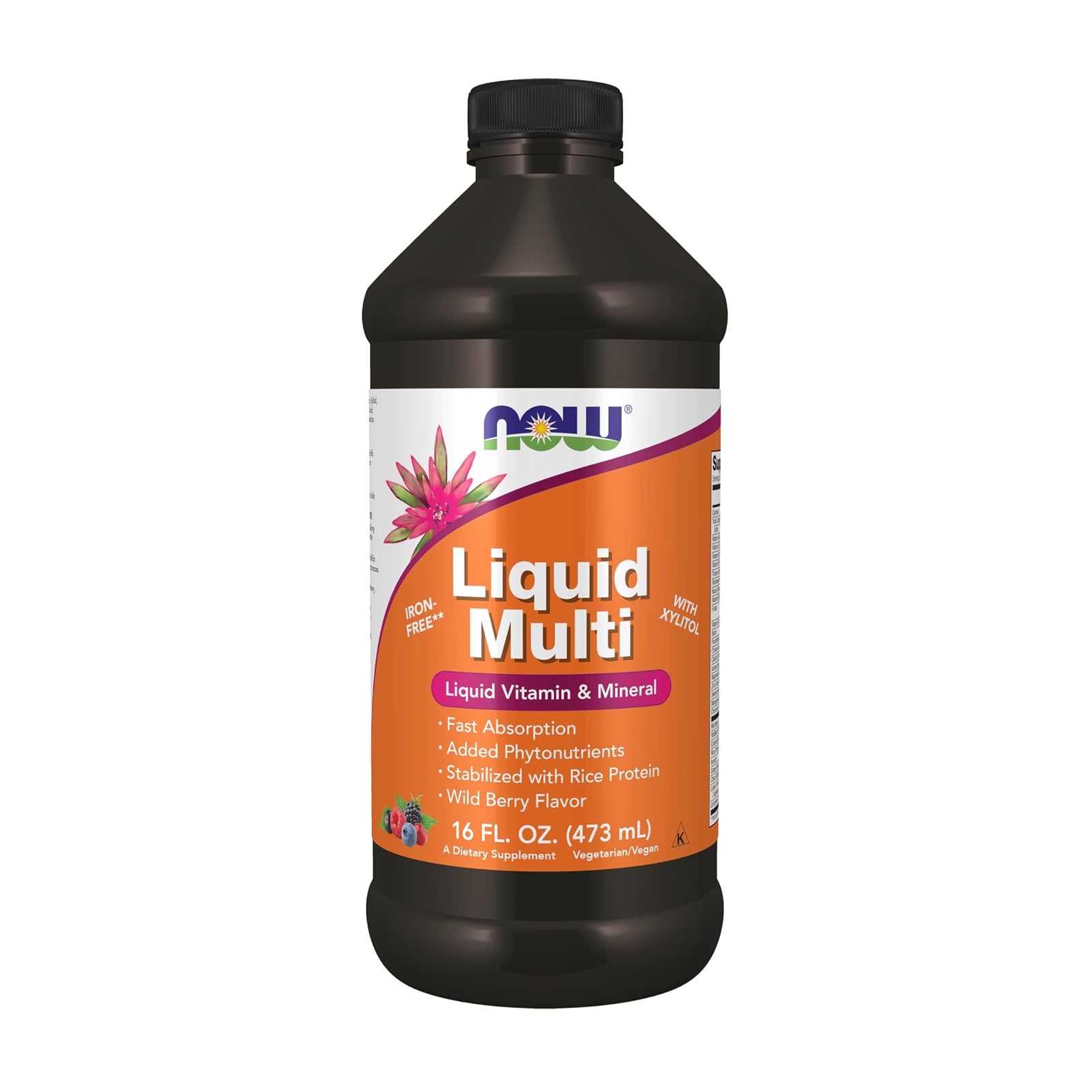 NOW Foods liquid multivitamins for energy