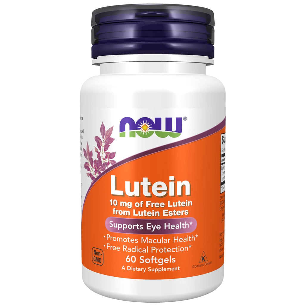 NOW Foods lutein esters softgels for eye health