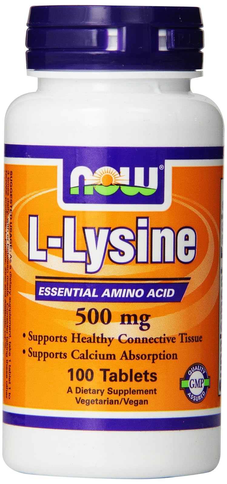 NOW Foods Lysine immune support tablets