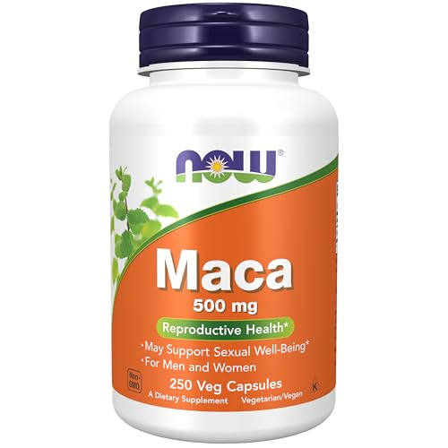 NOW Foods Maca 500 mg capsules