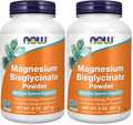 NOW Foods Magnesium Bisglycinate powder supplement