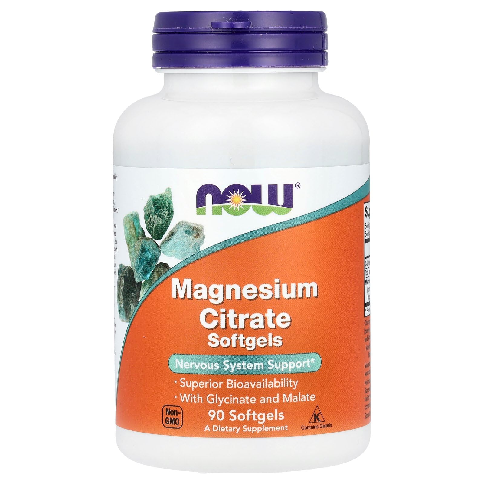 Now Foods magnesium citrate softgels