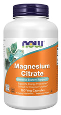 Now Foods magnesium citrate supplement