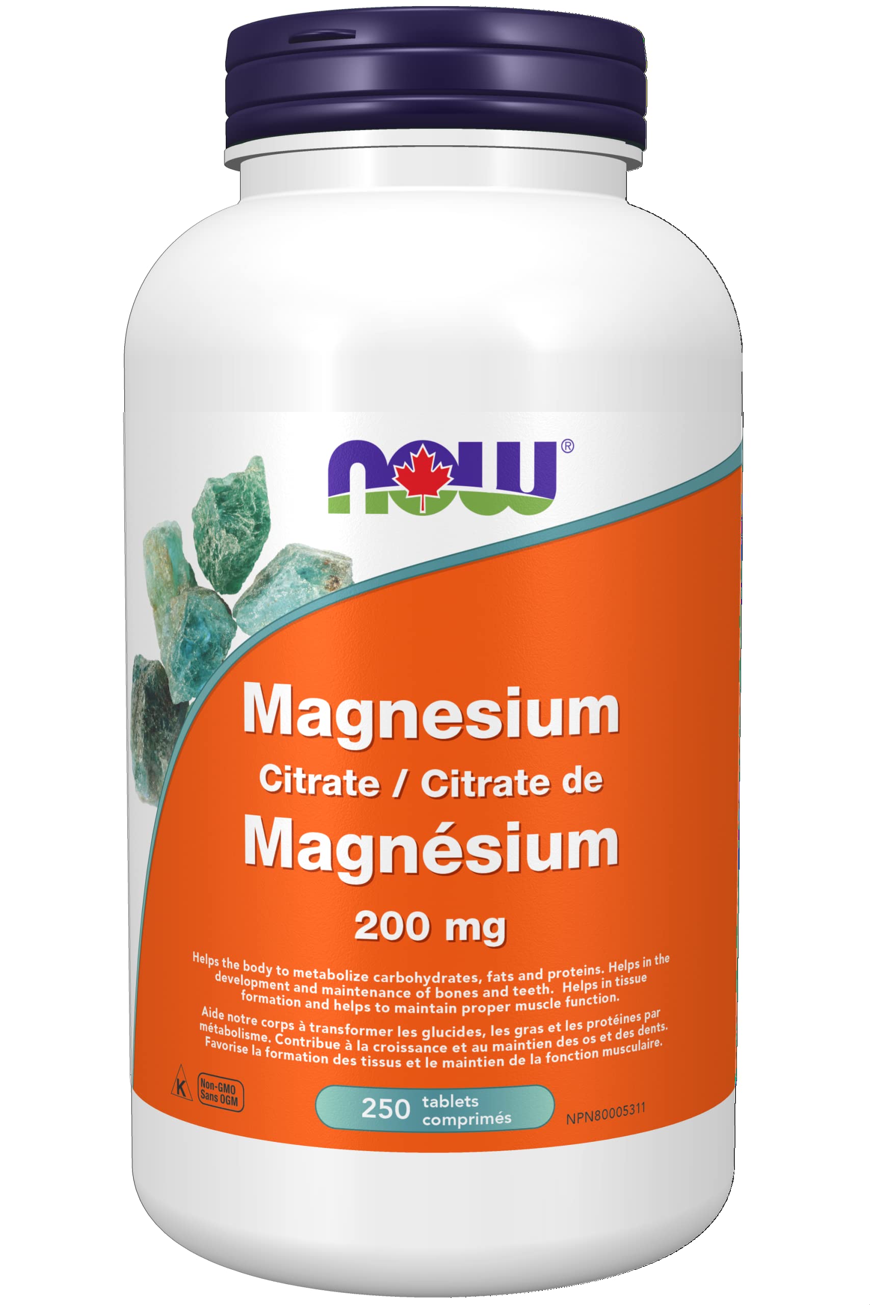 Now Foods magnesium citrate tablets