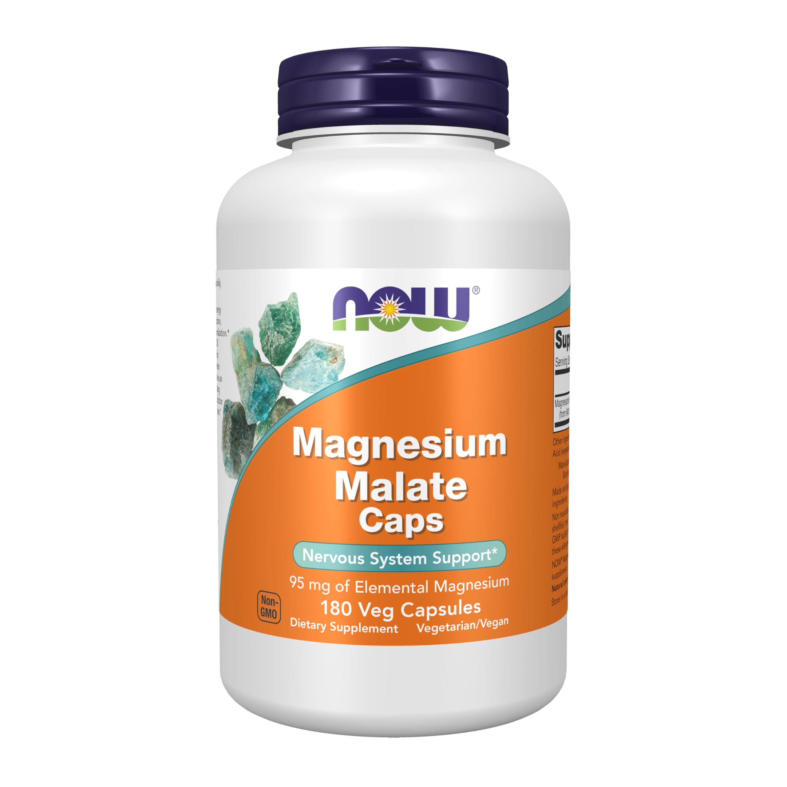 NOW Foods magnesium malate capsules