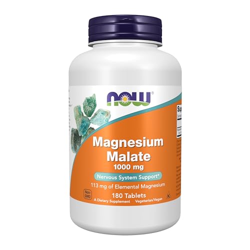 NOW Foods magnesium malate tablets