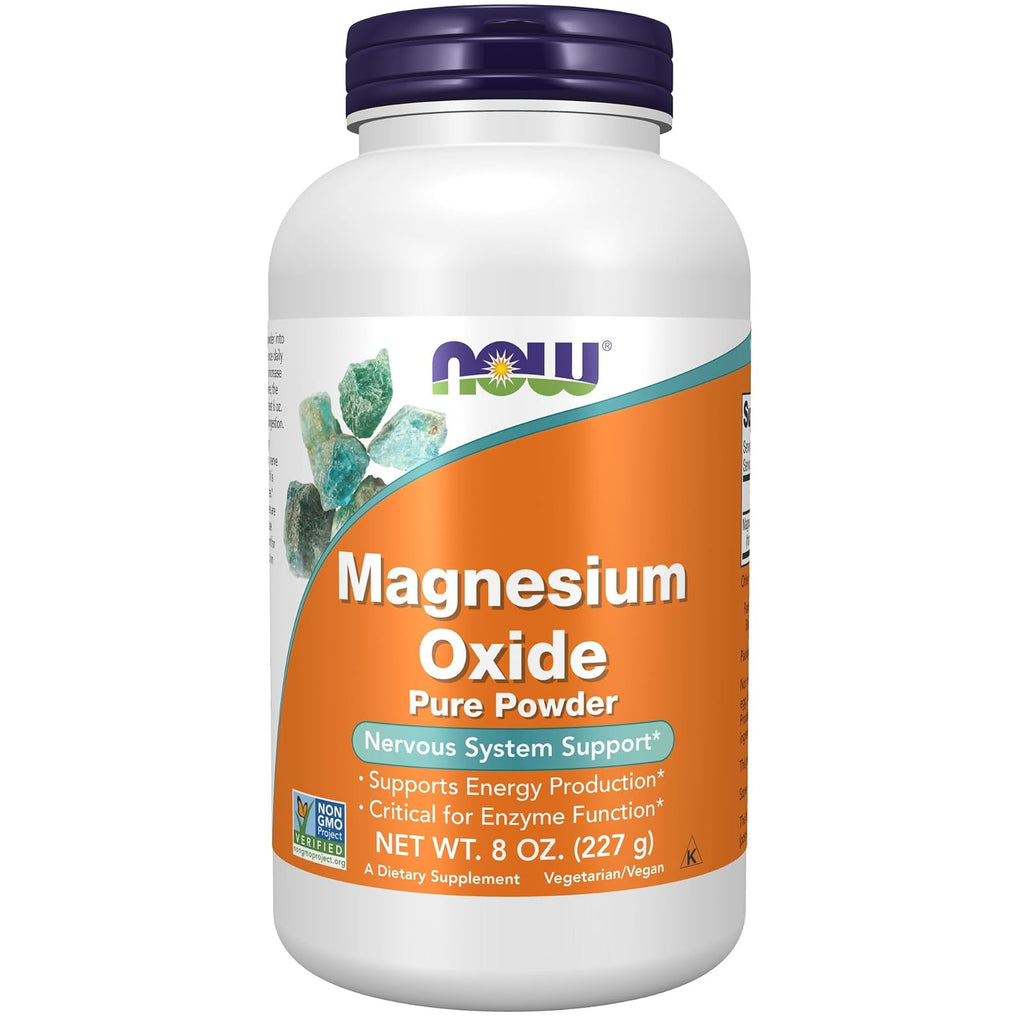 NOW Foods magnesium oxide supplement