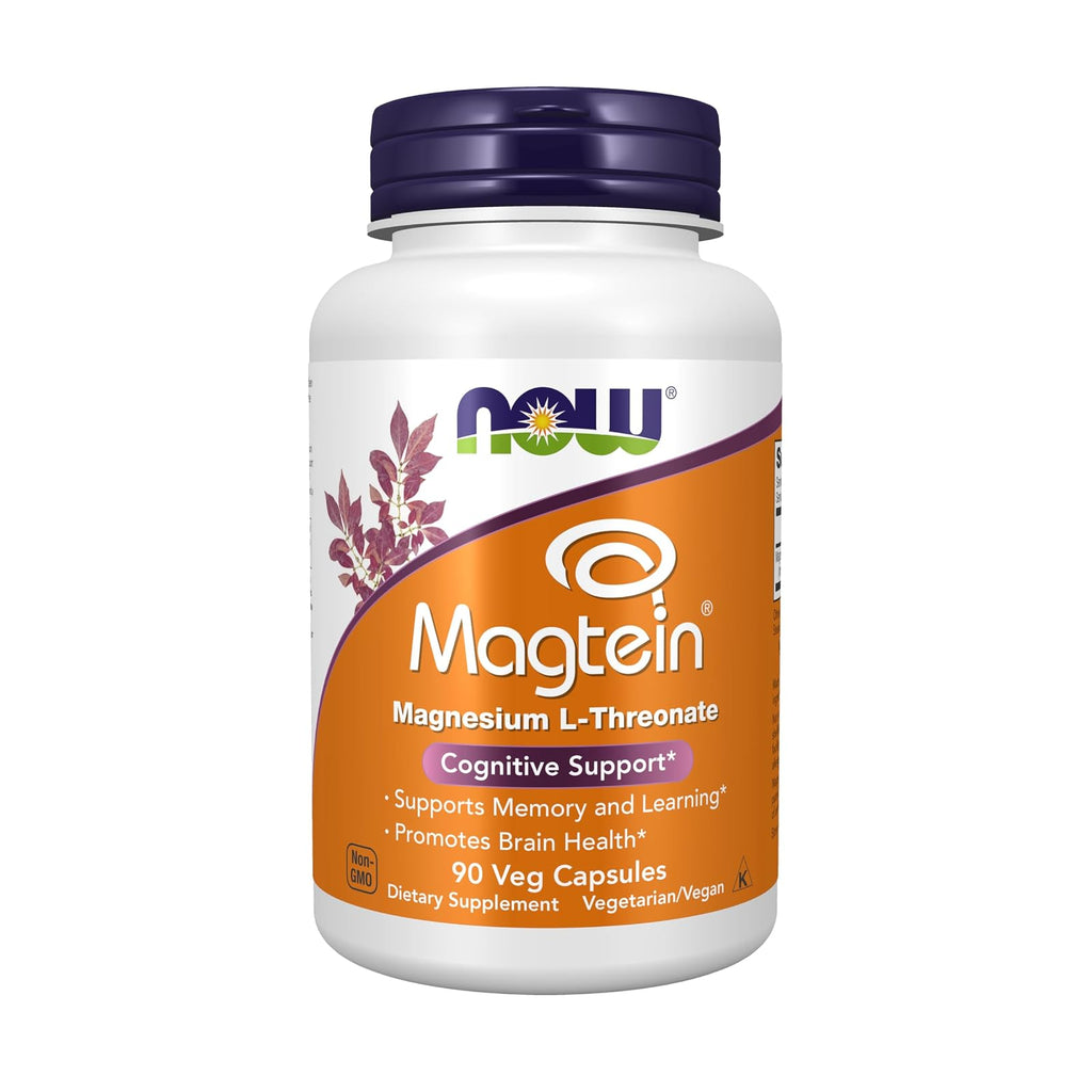 NOW Foods magnesium supplement capsules