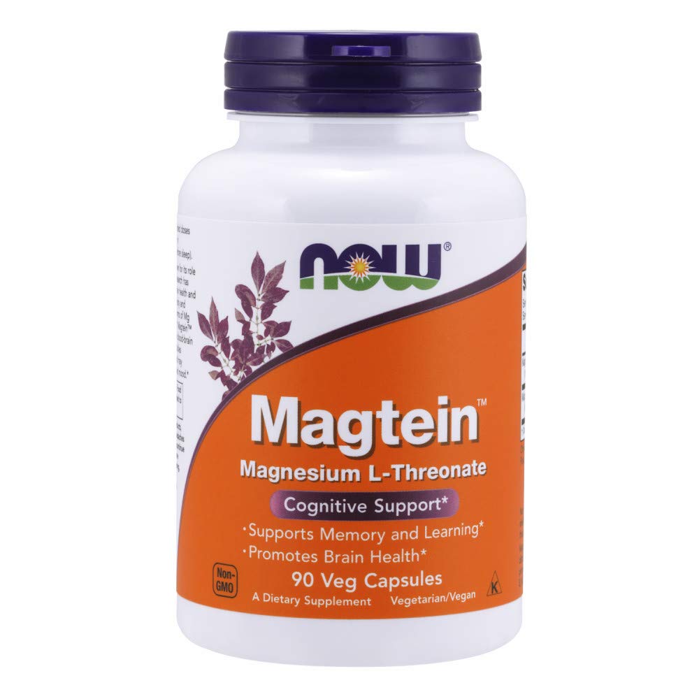 NOW Foods magnesium supplement capsules