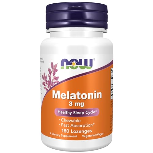 NOW Foods melatonin chewable lozenges