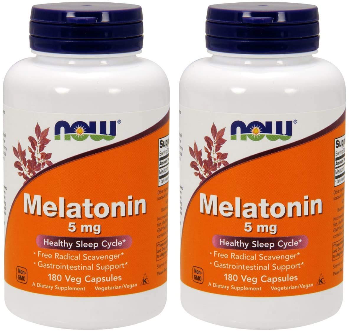 Now Foods melatonin for better sleep