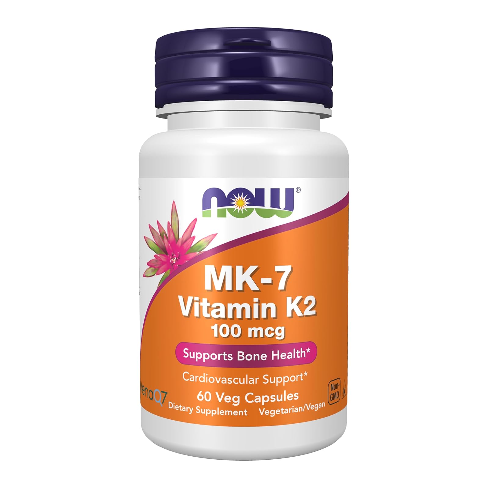 NOW Foods MK-7 vitamin K capsules