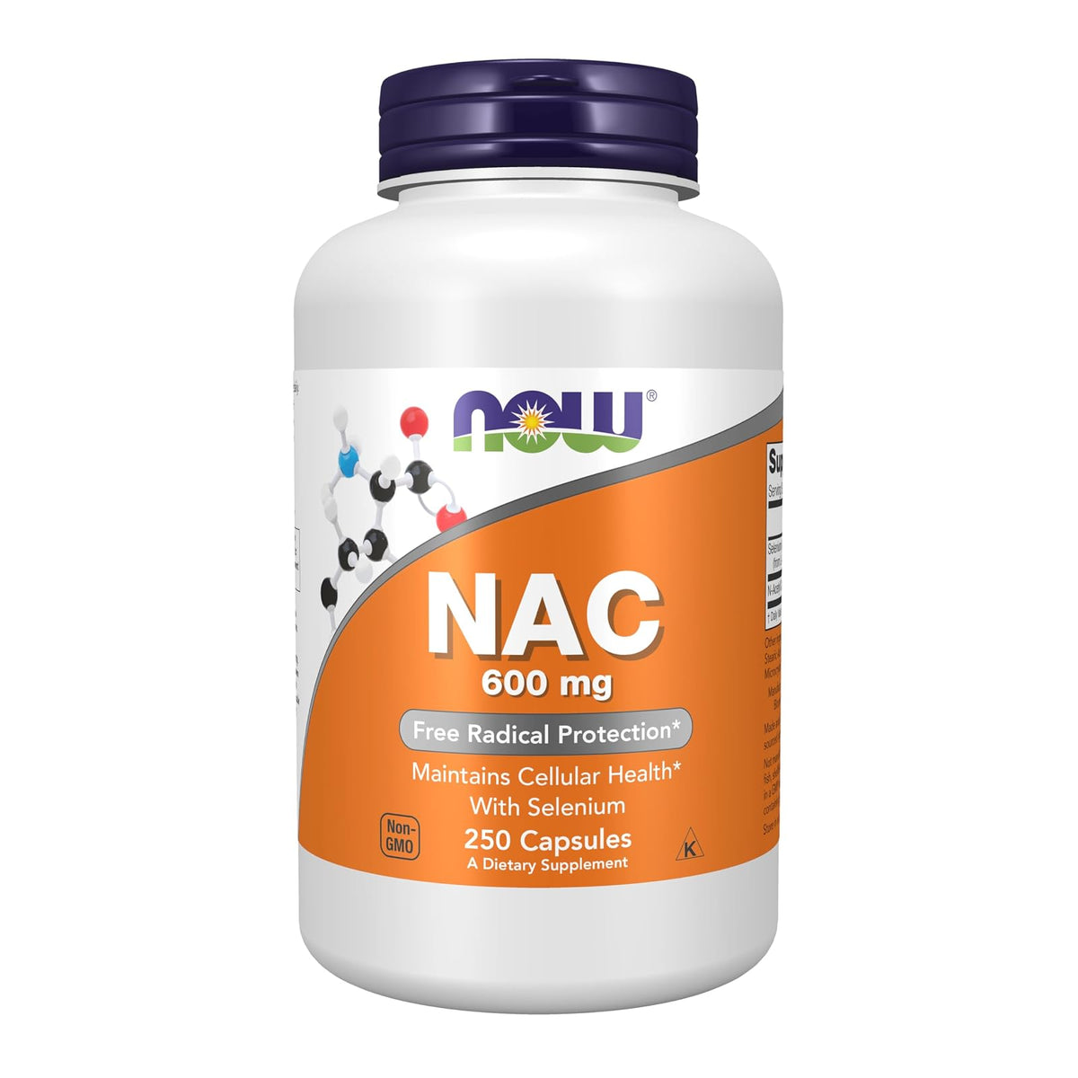 Now Foods NAC 600 mg capsules