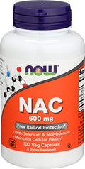 NOW Foods NAC 600mg capsules