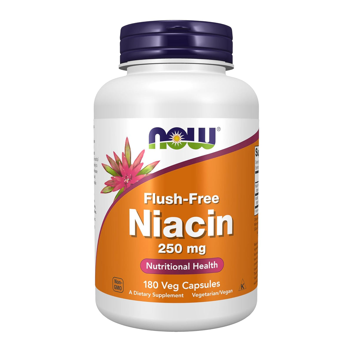 NOW Foods Niacin vitamin B3 capsules
