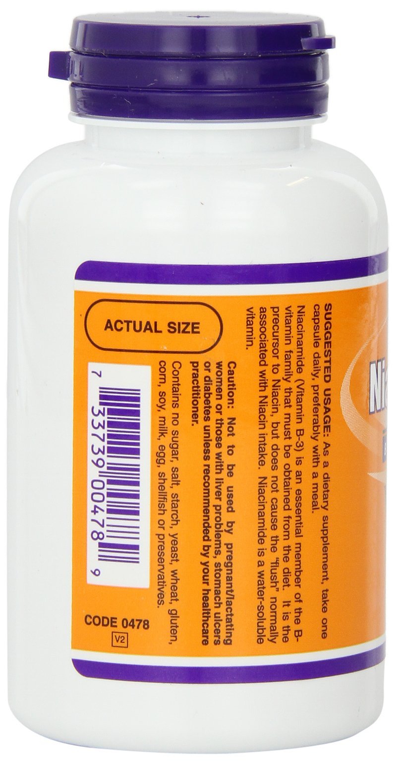 NOW Foods niacinamide immune boost