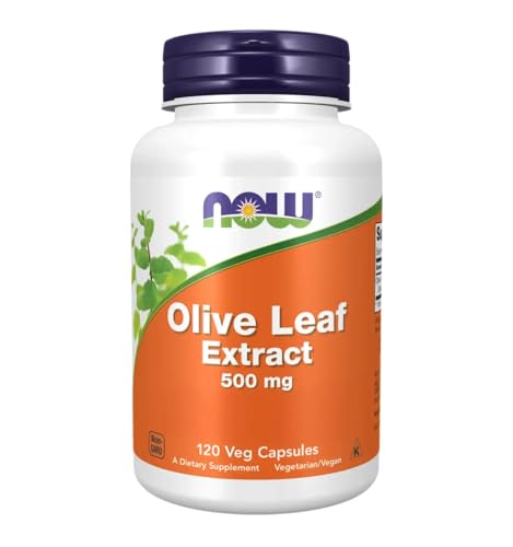 NOW Foods olive leaf extract capsules