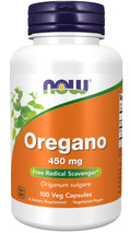 NOW Foods oregano capsules for immunity