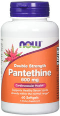 NOW Foods Pantethine softgels for energy