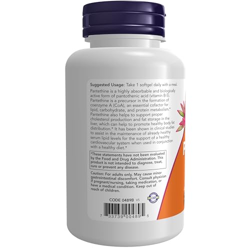 NOW Foods Pantethine supports heart health