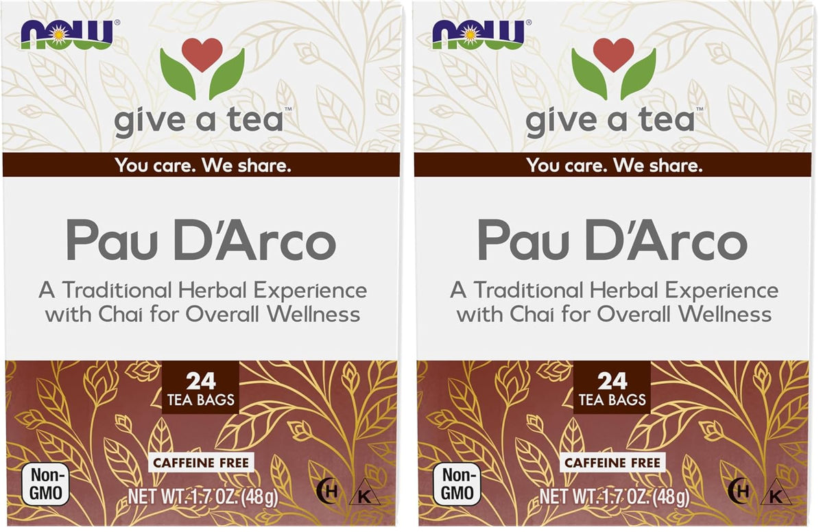 NOW Foods Pau D'Arco herbal tea bags