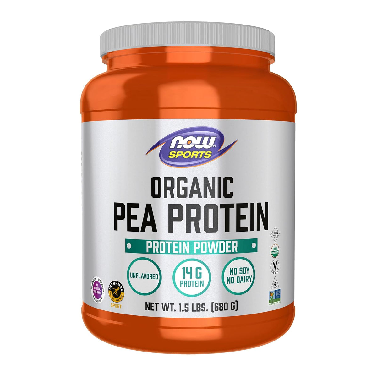 NOW Foods pea protein powder