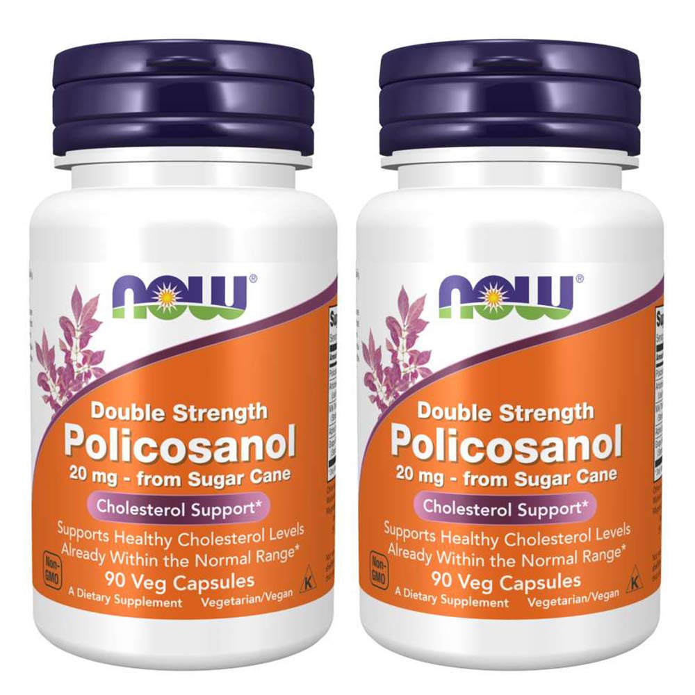 NOW Foods Policosanol vegetable capsules