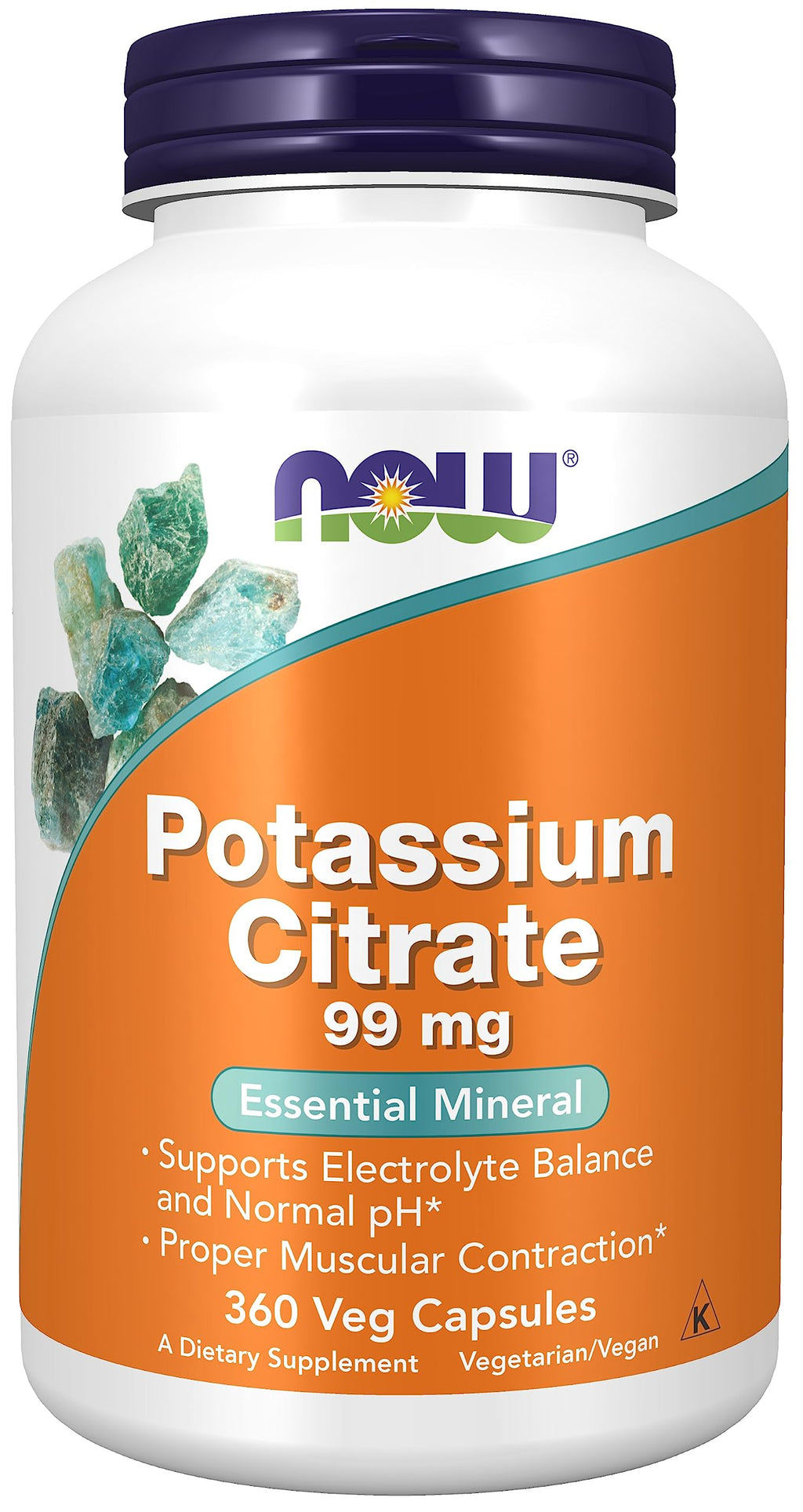 Now Foods potassium citrate capsules