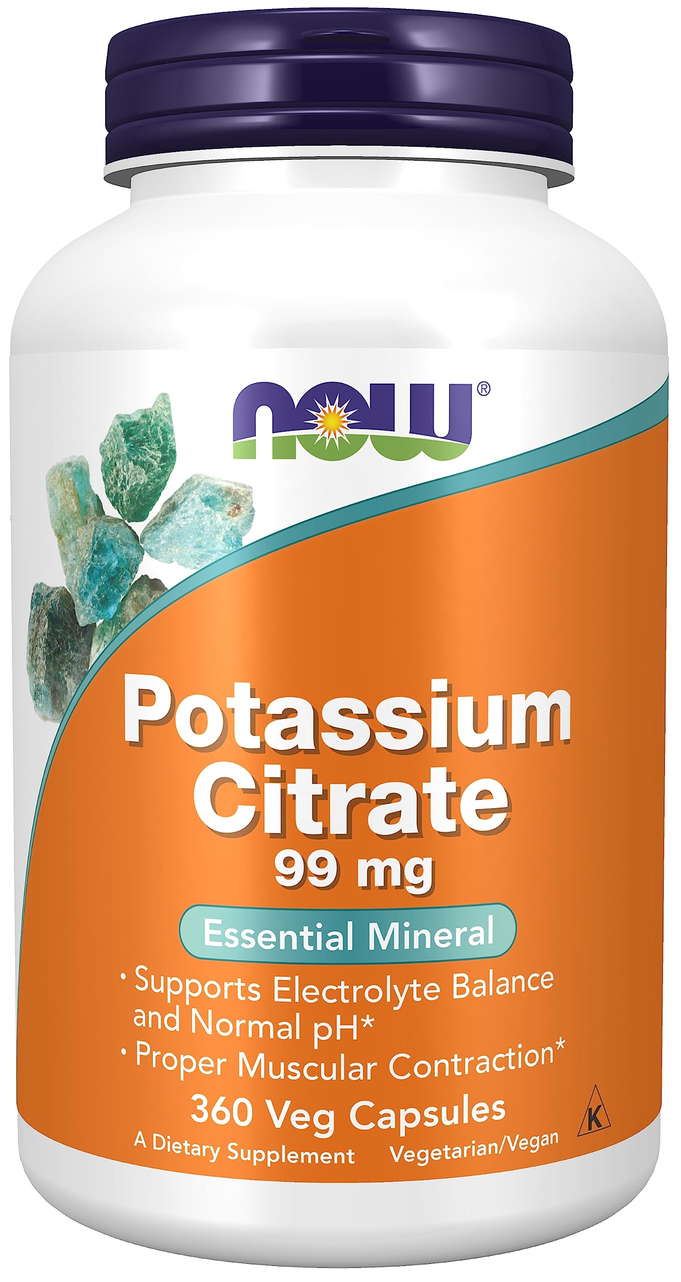 Now Foods potassium citrate capsules