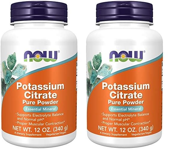 Now Foods potassium citrate powder benefits