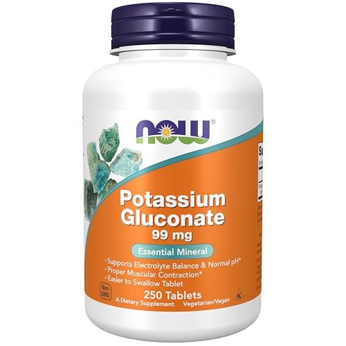 NOW Foods potassium gluconate tablets