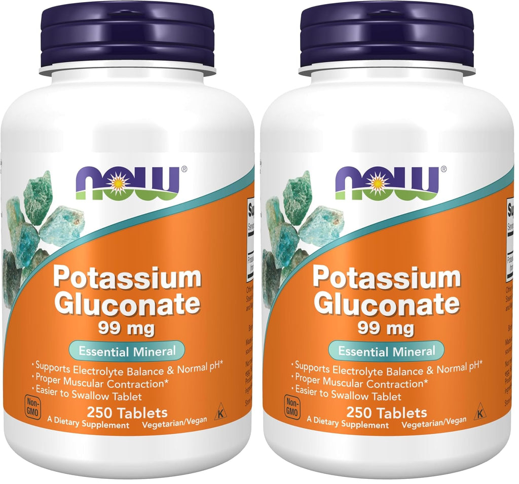 NOW Foods potassium gluconate tablets