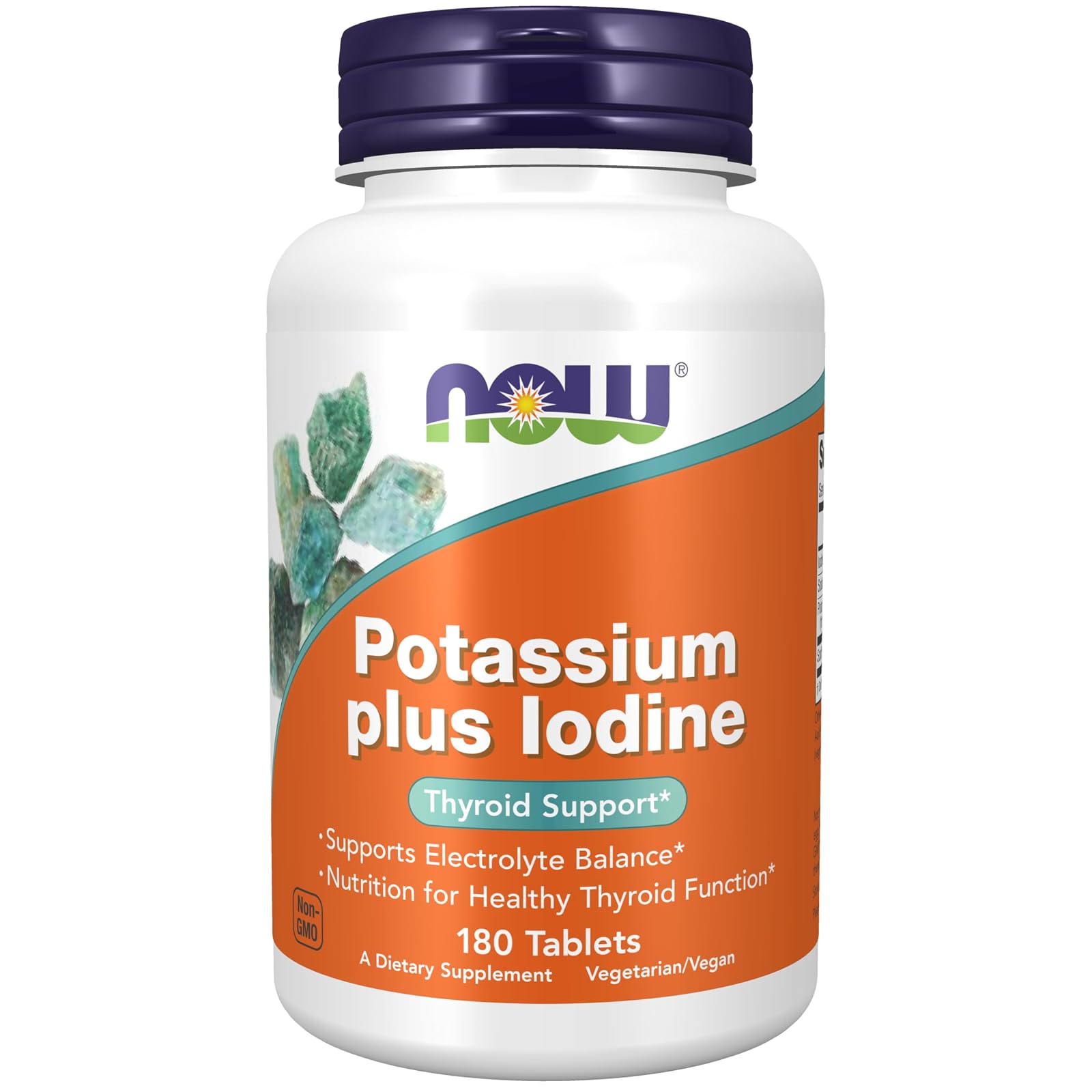 NOW Foods potassium supplement tablets