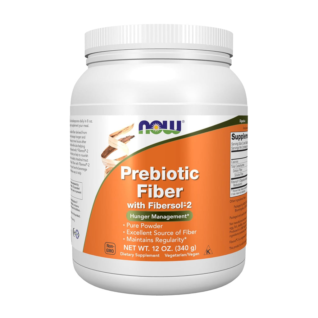 NOW Foods prebiotic fiber powder