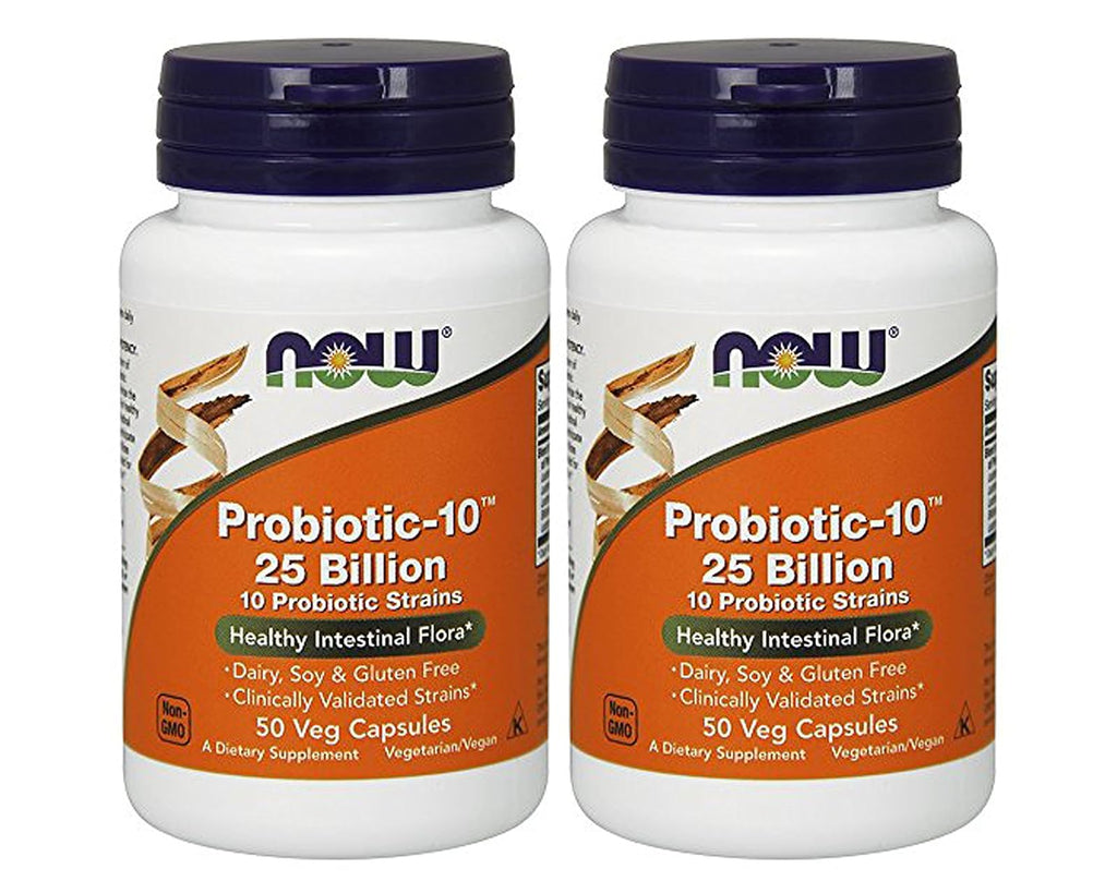 Now Foods Probiotic-10 for digestive health