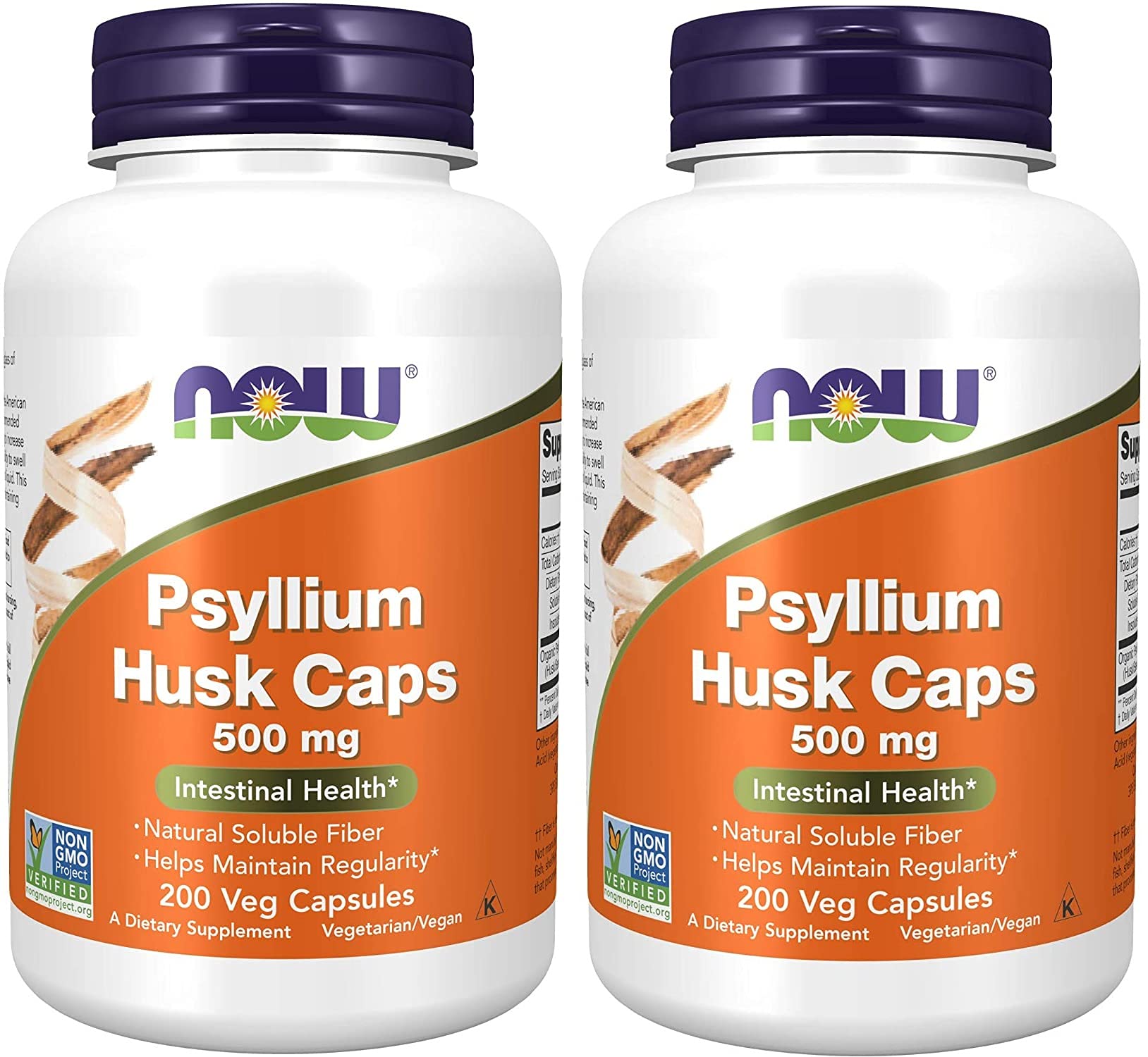 Now Foods psyllium fiber supplement