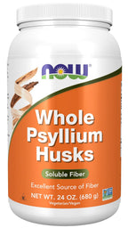 NOW Foods psyllium husk fiber supplement