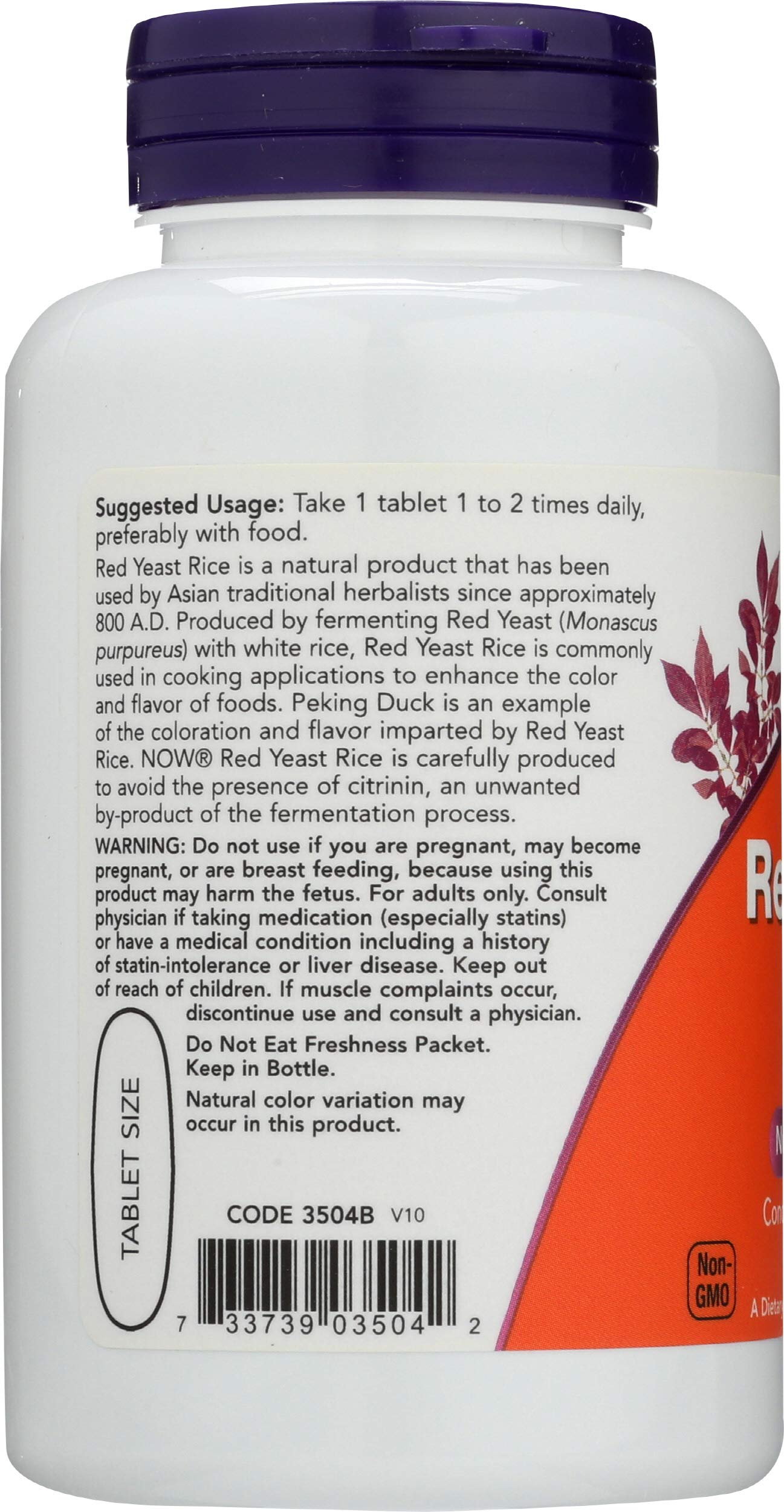 NOW Foods red yeast rice benefits