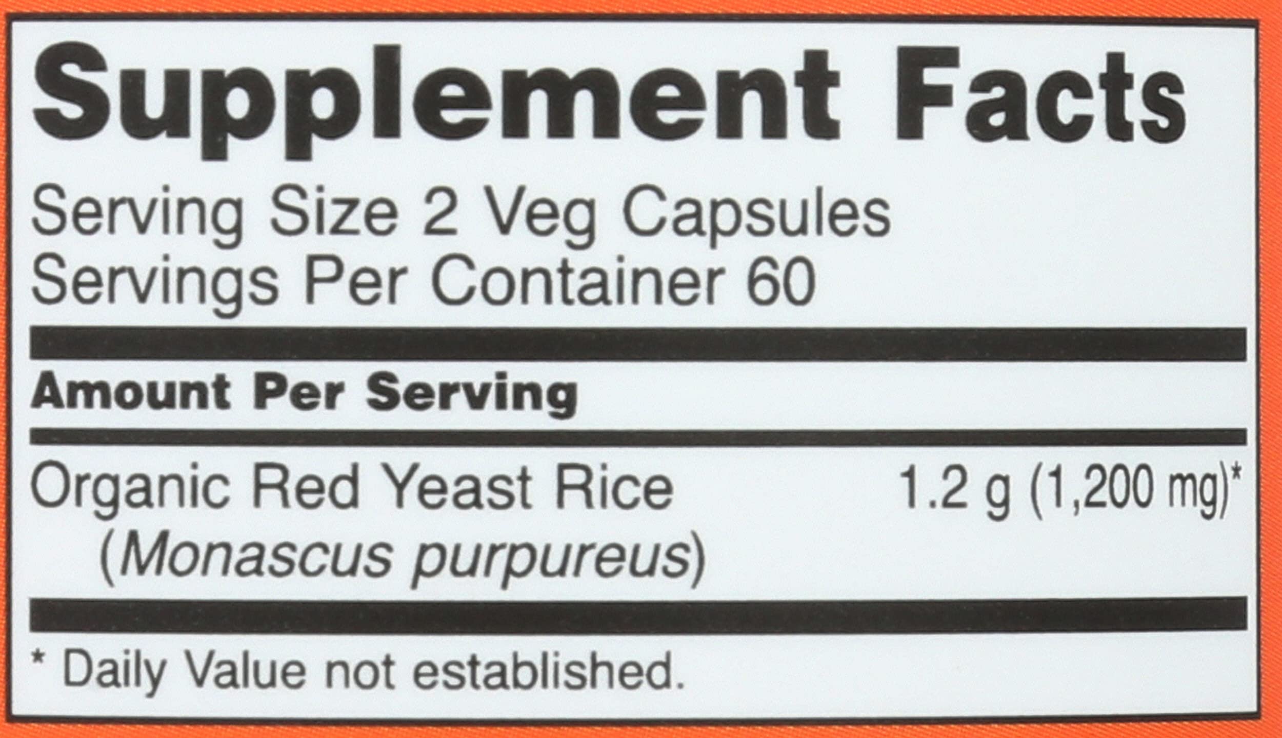 Now Foods red yeast rice benefits
