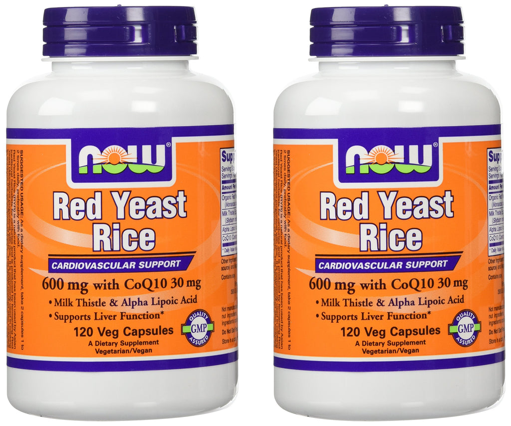 NOW Foods red yeast rice capsules
