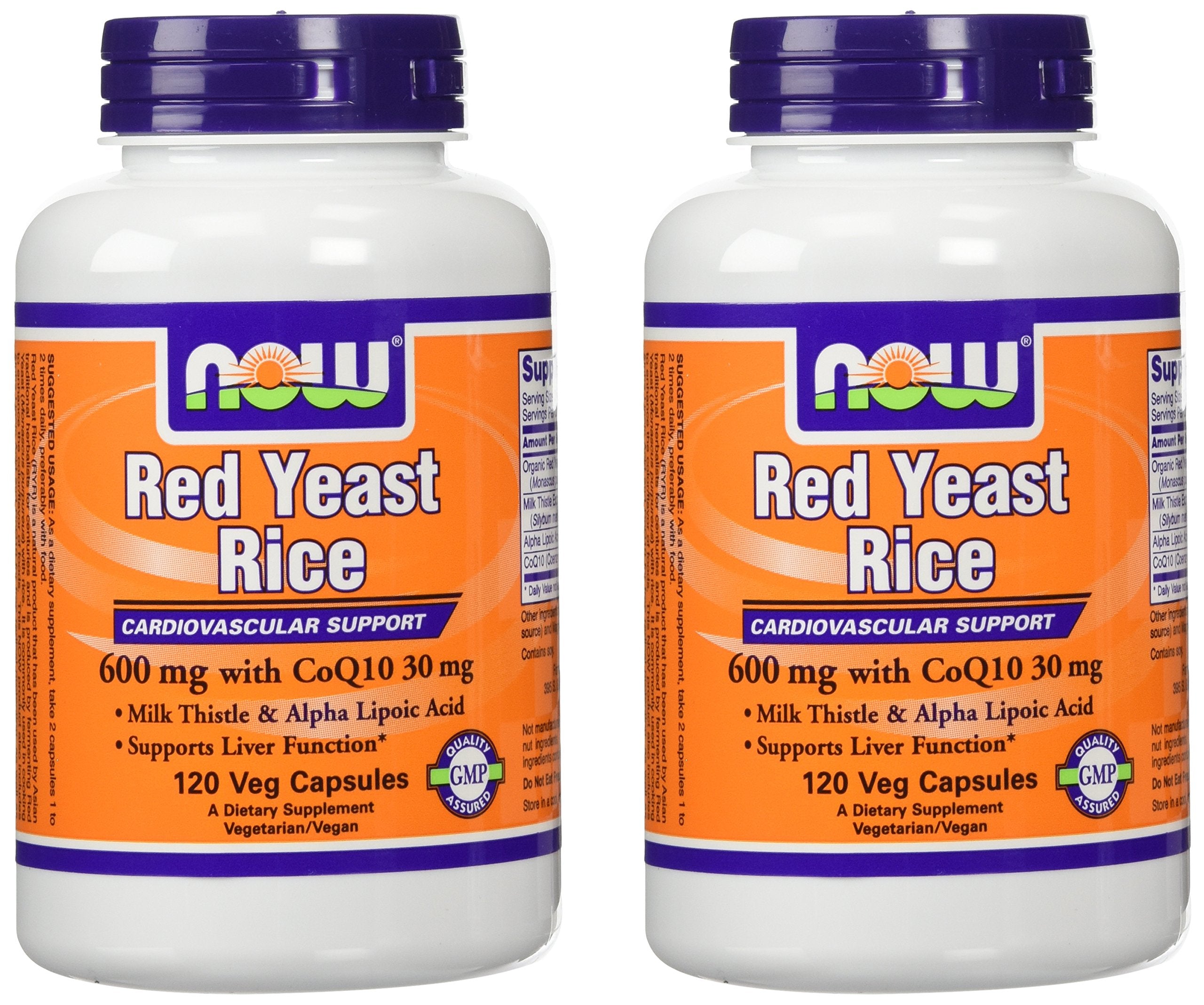 NOW Foods red yeast rice capsules